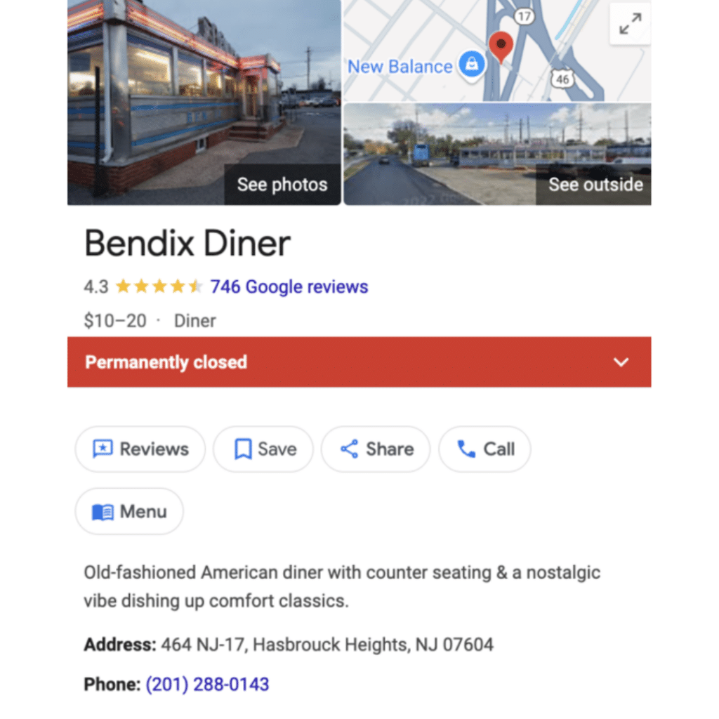 Bendix Diner Closed Its Doors After 77 Years; Now the Iconic NJ Spot is ...