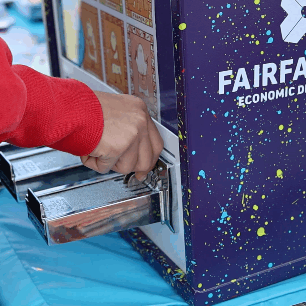 Mini Art Vending Machine Debuts in Fairfax - The Fairfax Girl