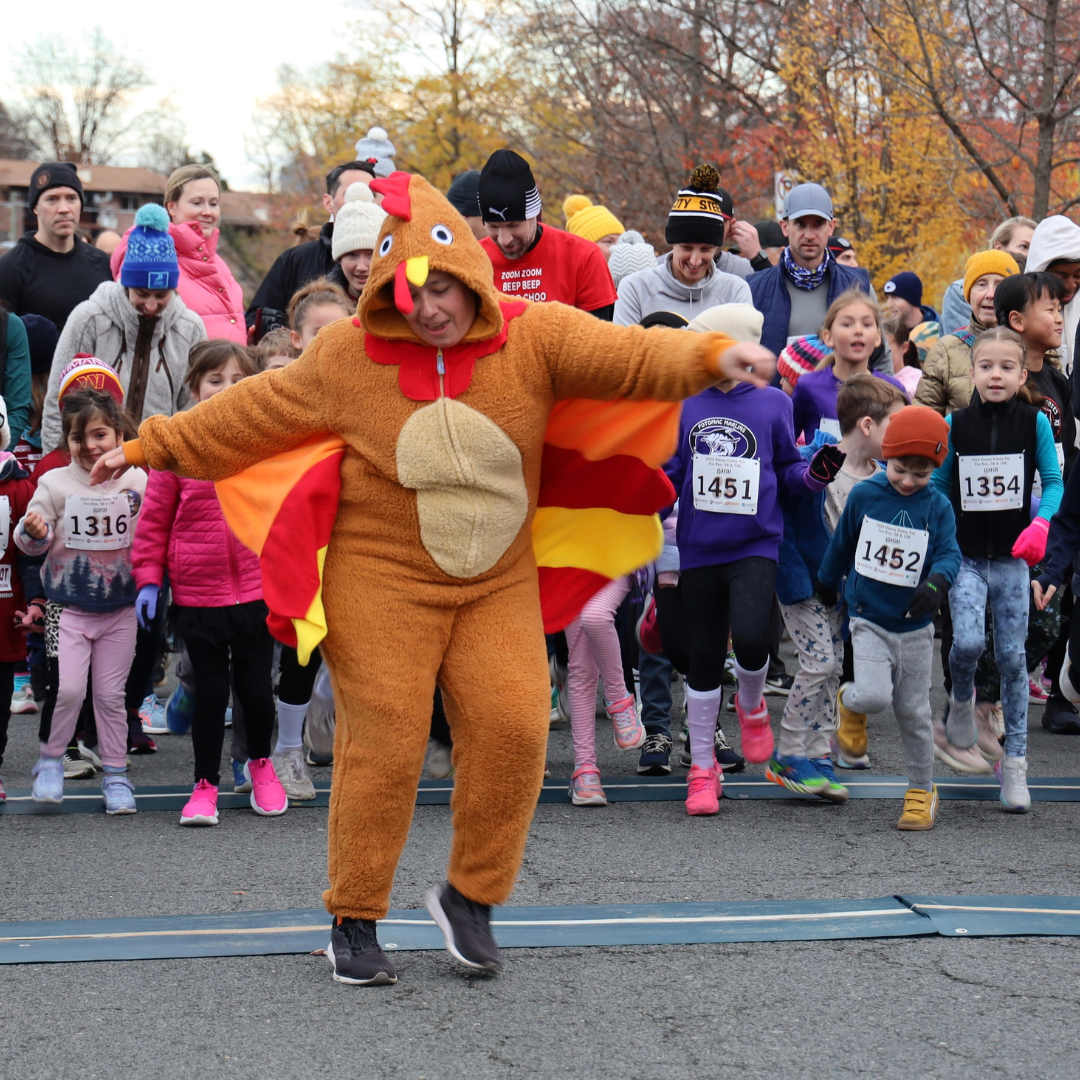 Turkey Trots in Northern Virginia - The Fairfax Girl