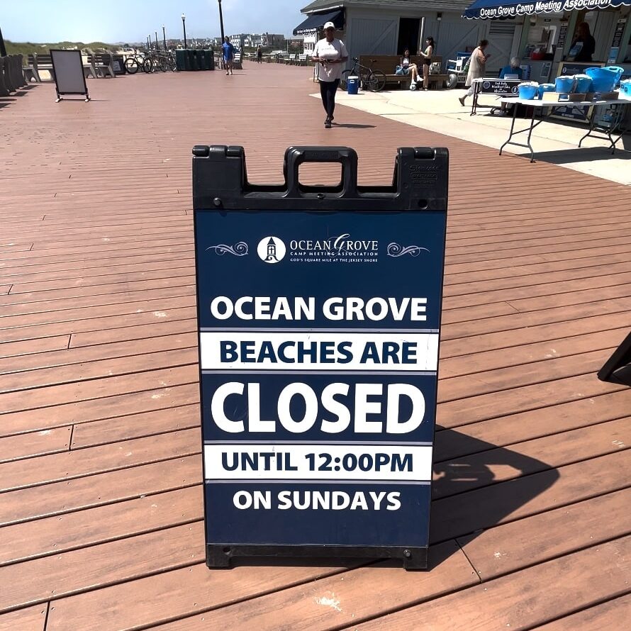 Ocean Grove Allows Sunday Morning Beach Access for the First Time in ...
