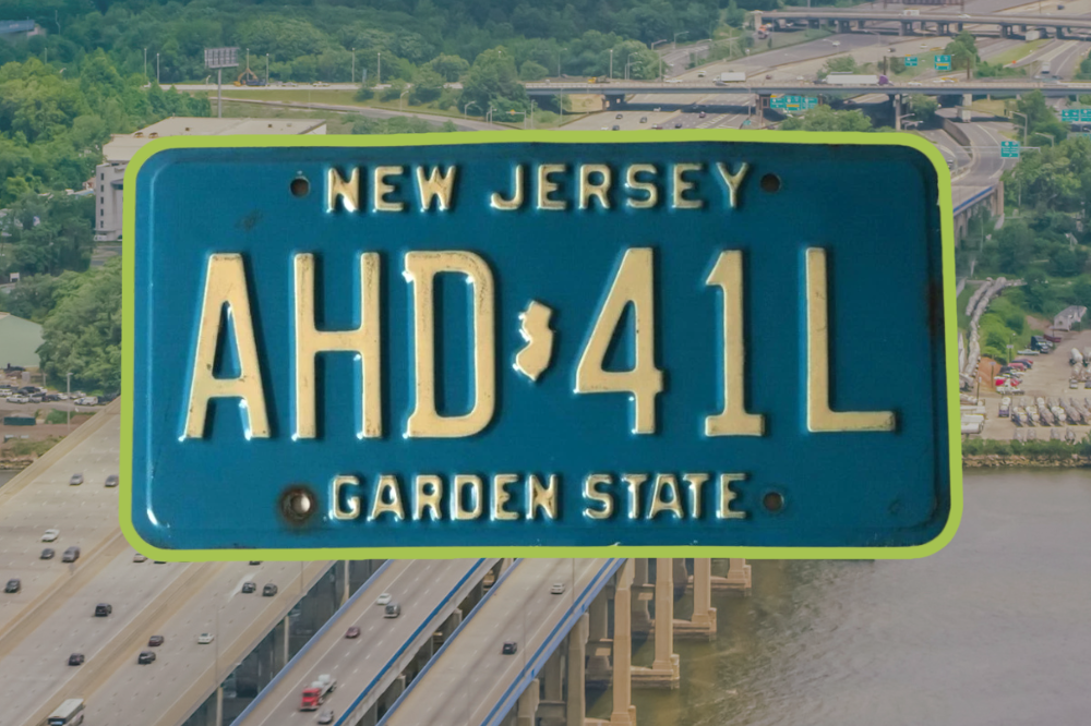 Could New Jersey Bring Back The Classic Blue License Plates? - The ...